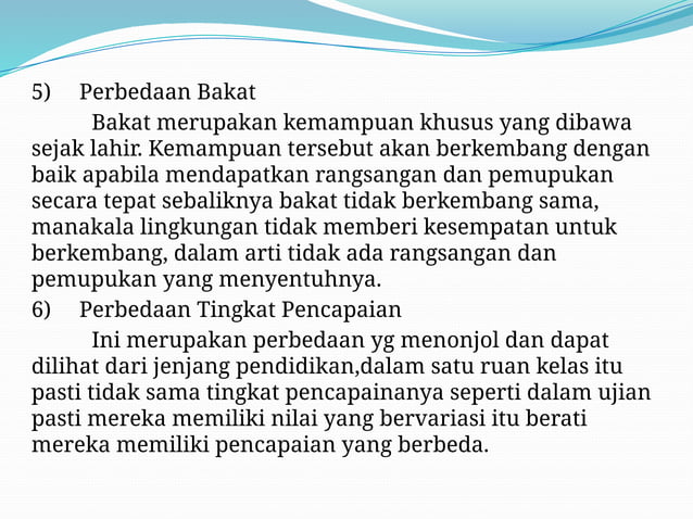 PERBeDAaN INDIVIDU YANG MENYEBABKAN TERJADINYA PERBEDAAN PROSES DAN.pptx PERBeDAaN INDIVIDU YANG MENYEBABKAN TERJADINYA PERBEDAAN PROSES DAN.pptx