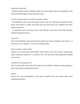 PERBEDAAN KAMERA ANALOG (MANUAL) DAN KAMERA DIGITAL | DOCX