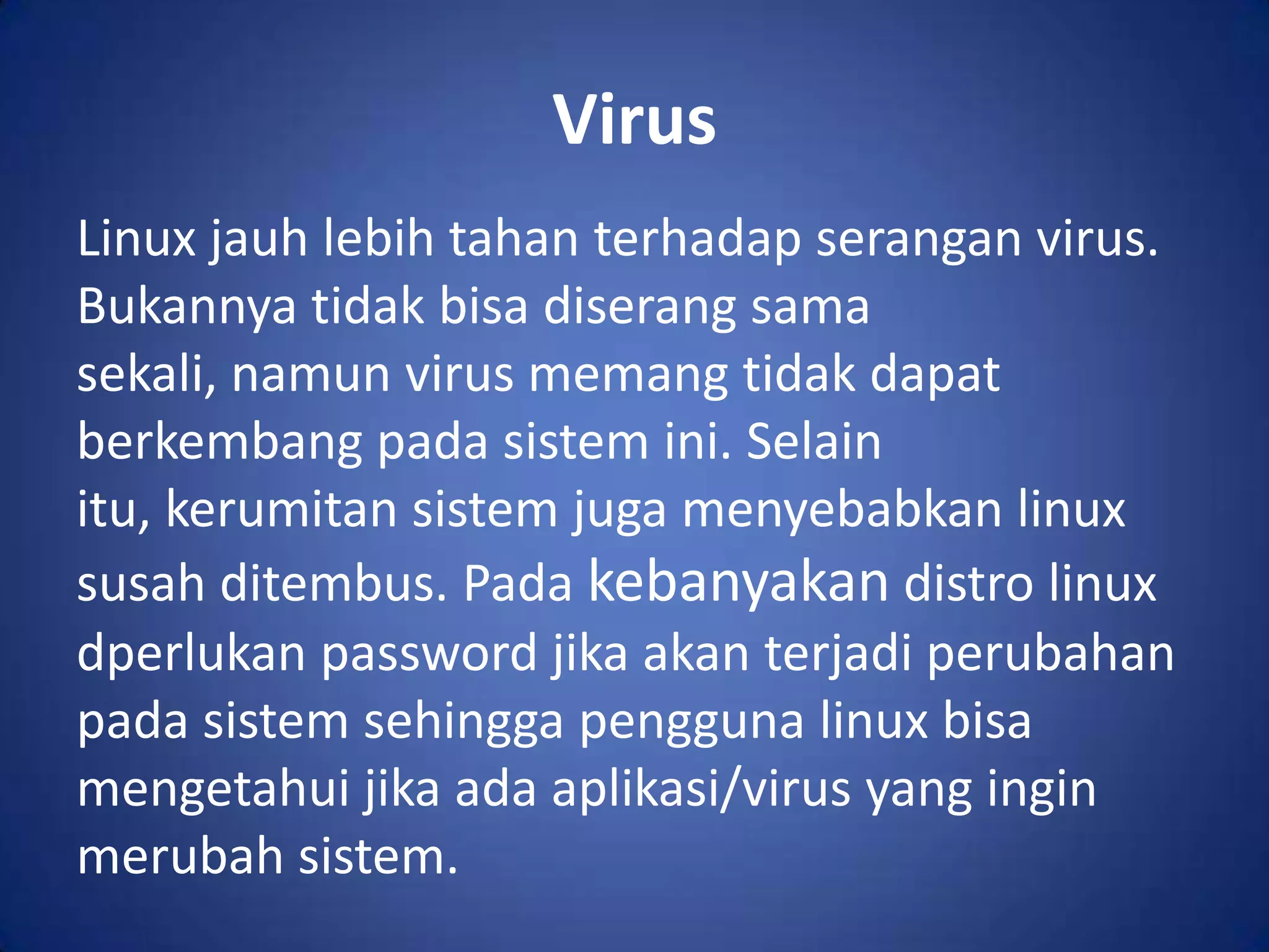 Perbedaan linux dan windows | PPTX