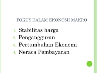 Perbedaan makro dan mikro ekonomi | PPT