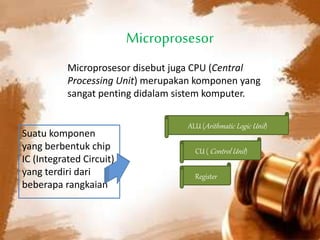 Perbedaan microprocessor, dan microcontroller | POTX