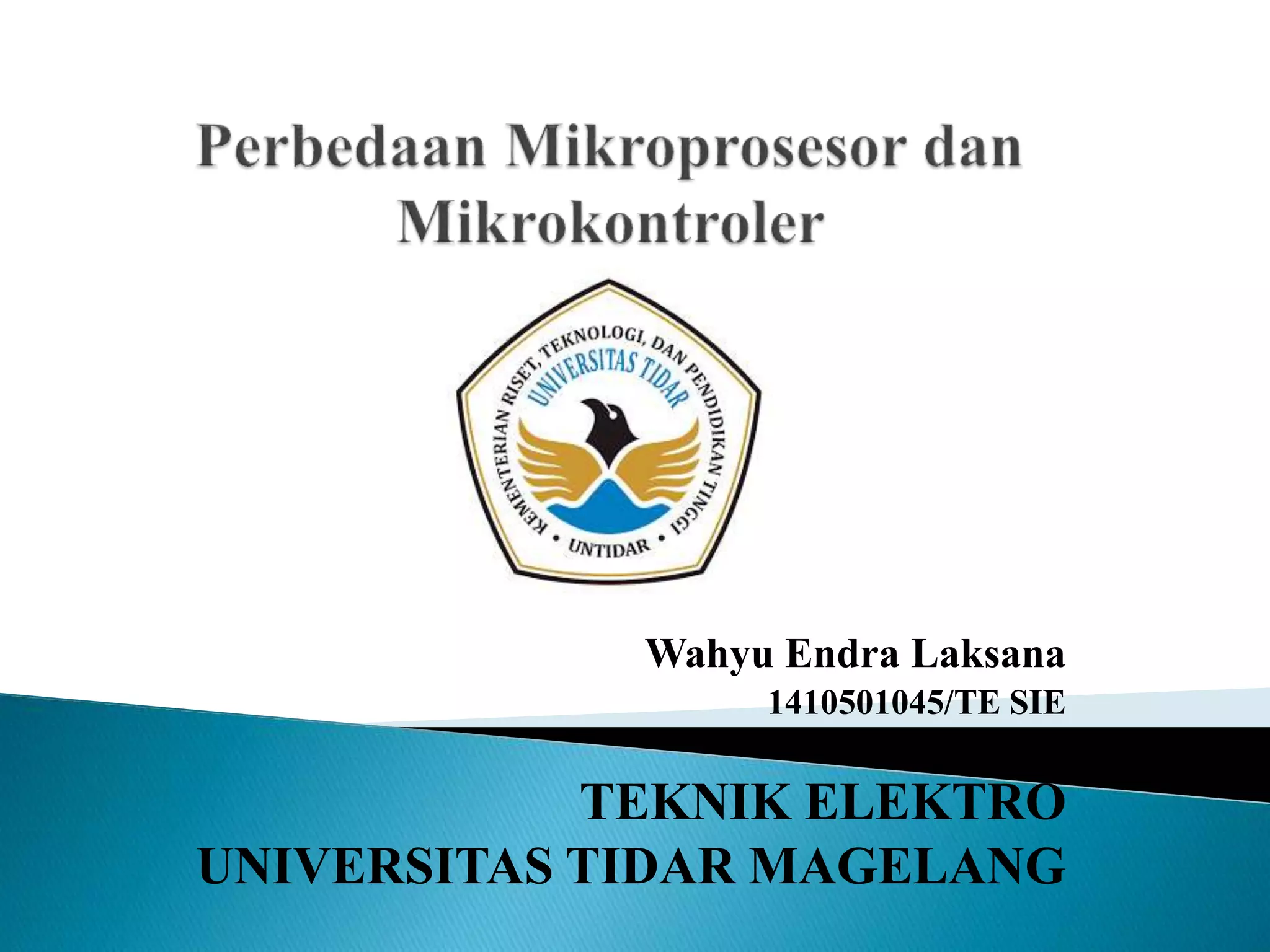 Perbedaan mikroprosesor dan mikrokontroler | PPT