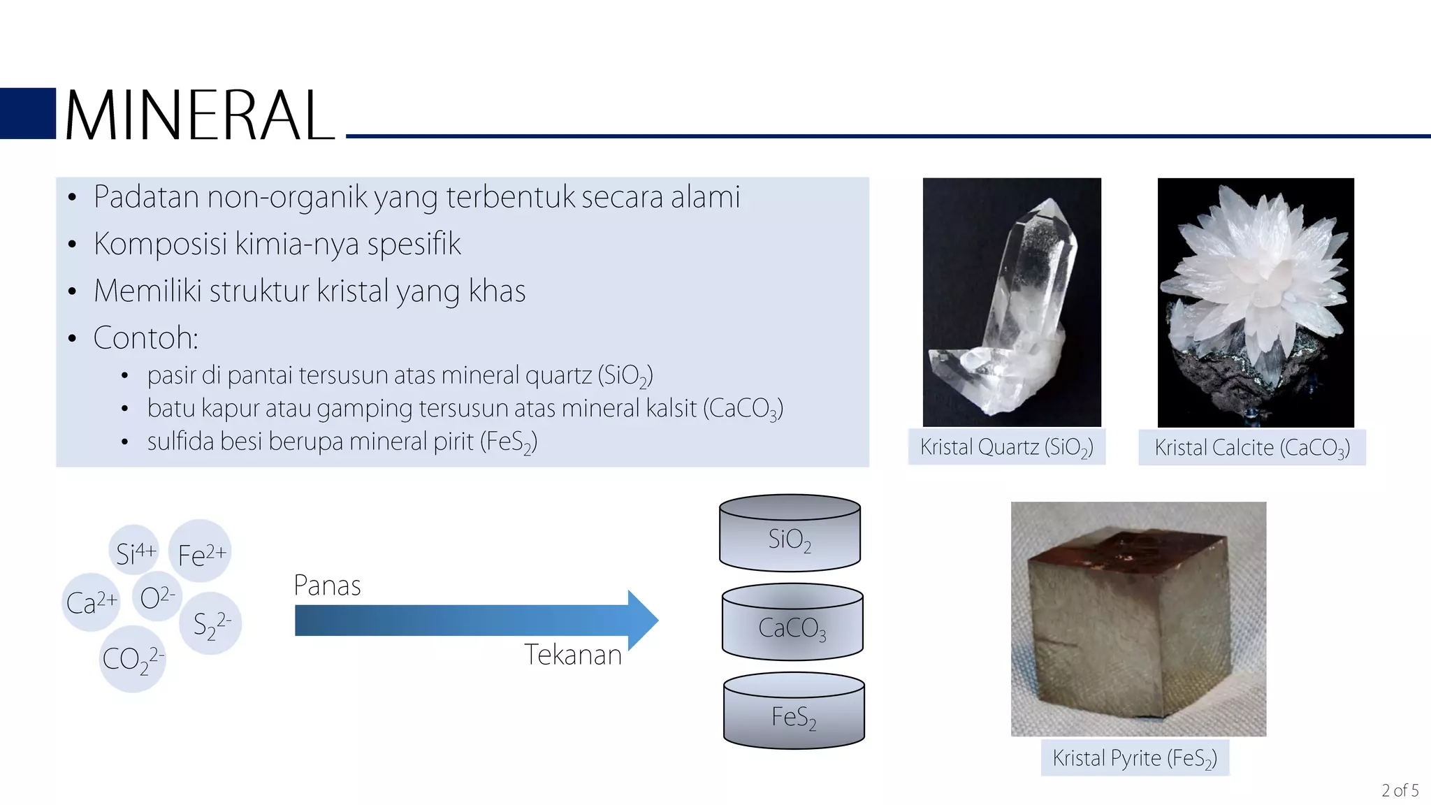 Perbedaan Mineral, Rock (Batuan), dan Ore (Bijih) | PDF