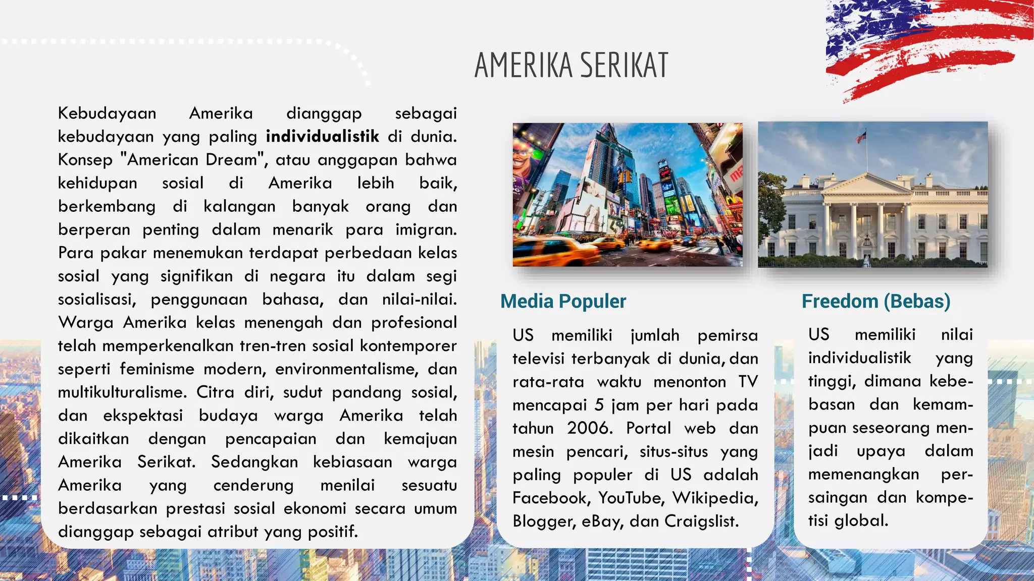 Perbedaan negara maju dan berkembang _ Amerika x Indonesia (part 01) | PDF
