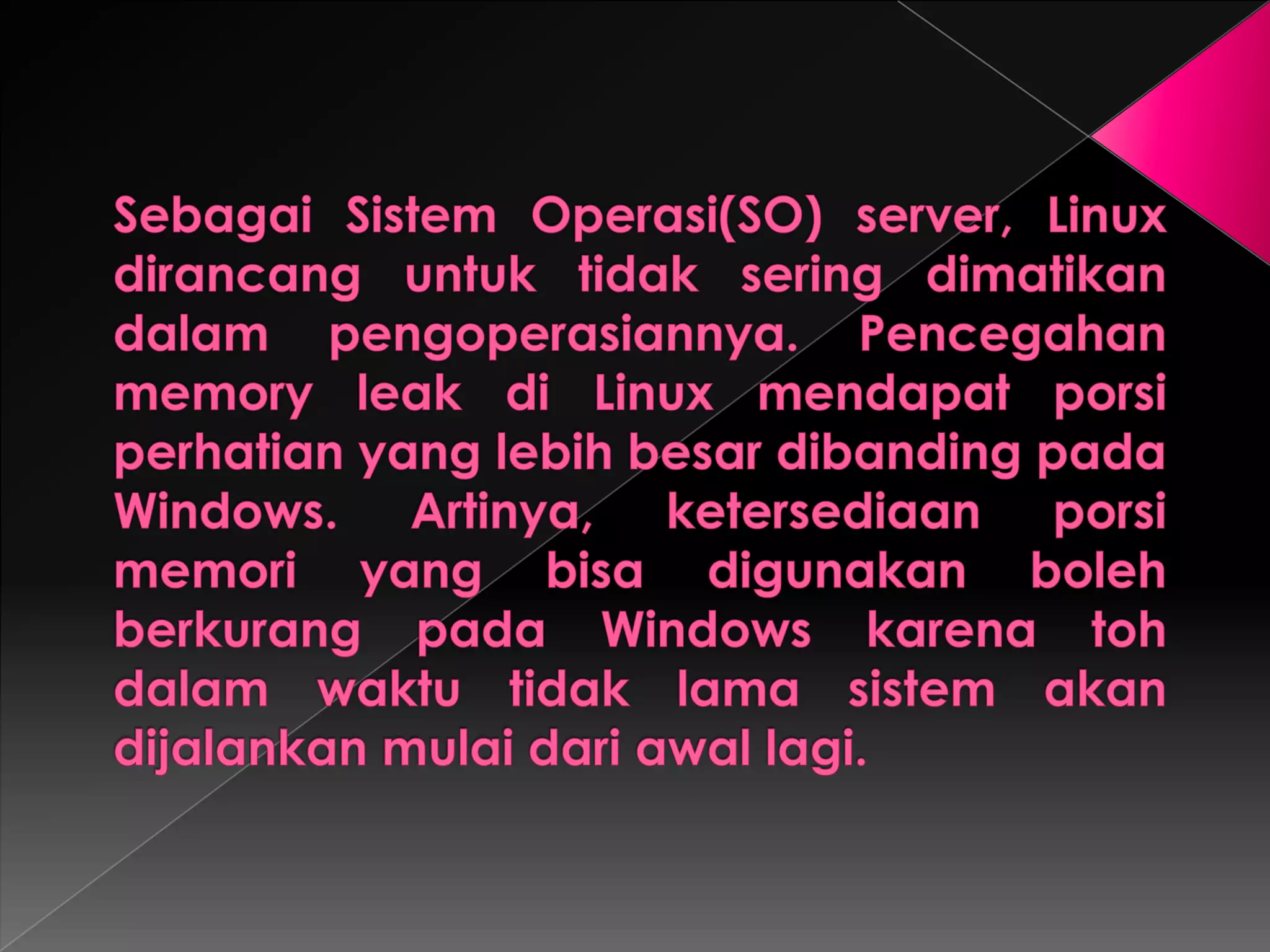 Perbedaan & persamaan linux & windows | PPT