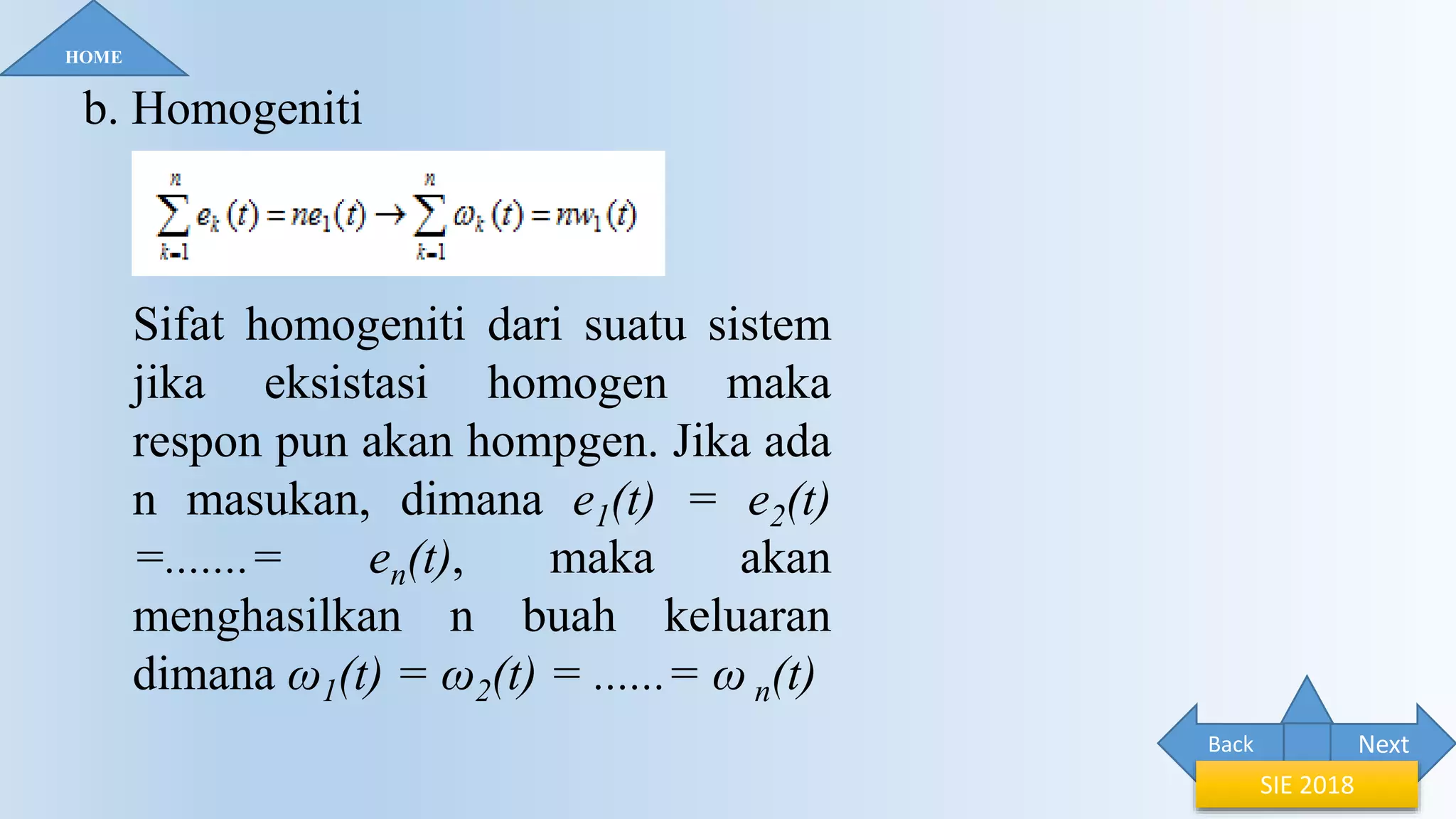 Perbedaan sistem linear dan non linear | PPTX