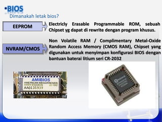 Perbedaan sistem operasi dan bios | PPTX