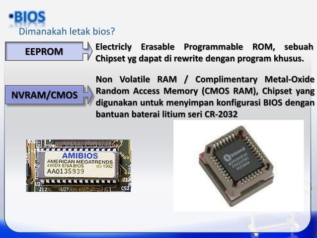 Perbedaan sistem operasi dan bios | PPTX