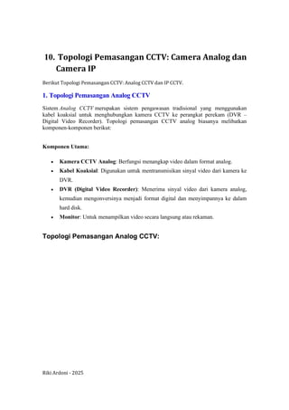 Perbedaan Teknologi DVR dan NVR serta Analisis Komparatif Sistem CCTV ...