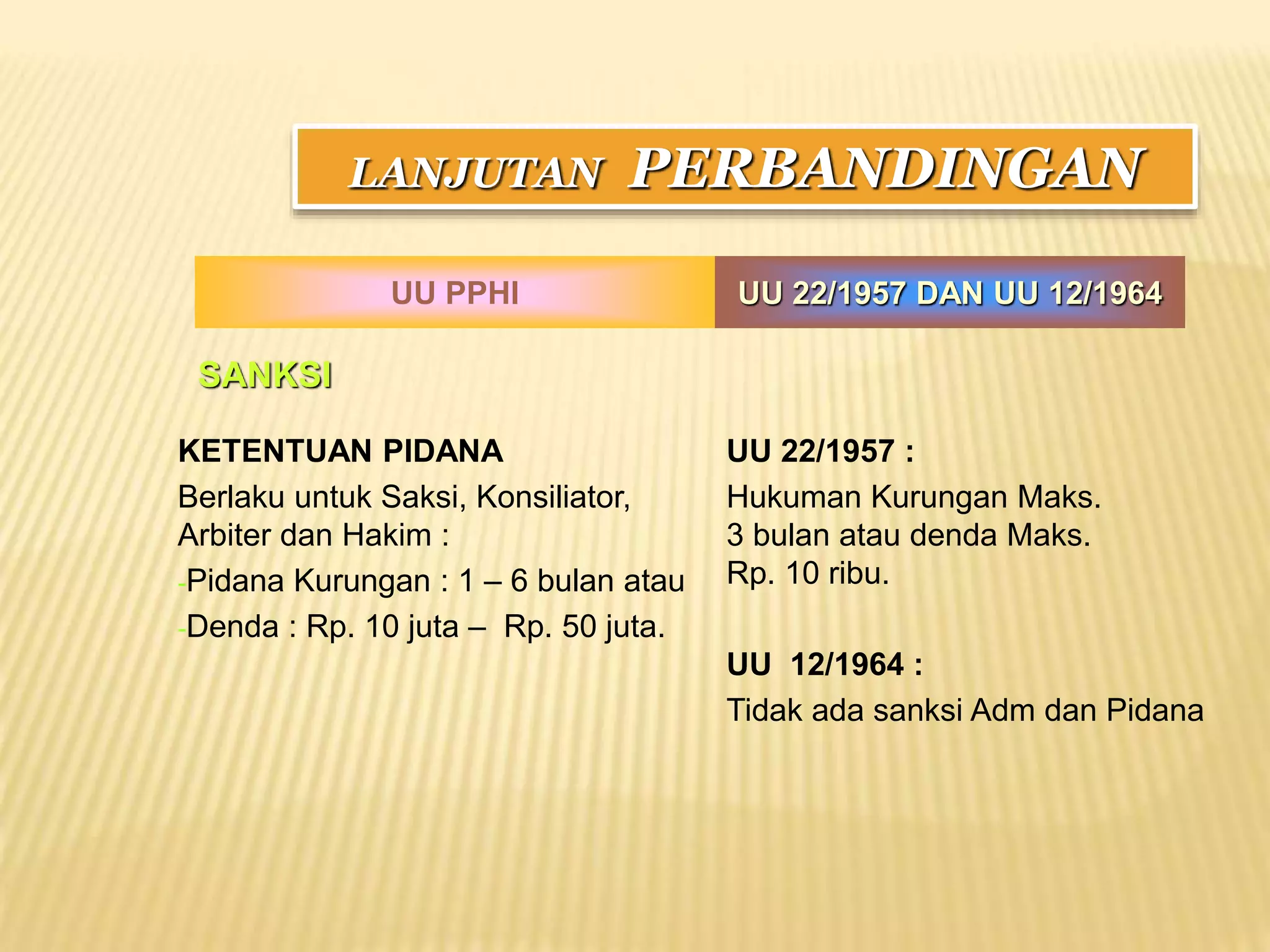 PERBEDAAN UU PPHI oleh Bagoes Soehariadji.ppt