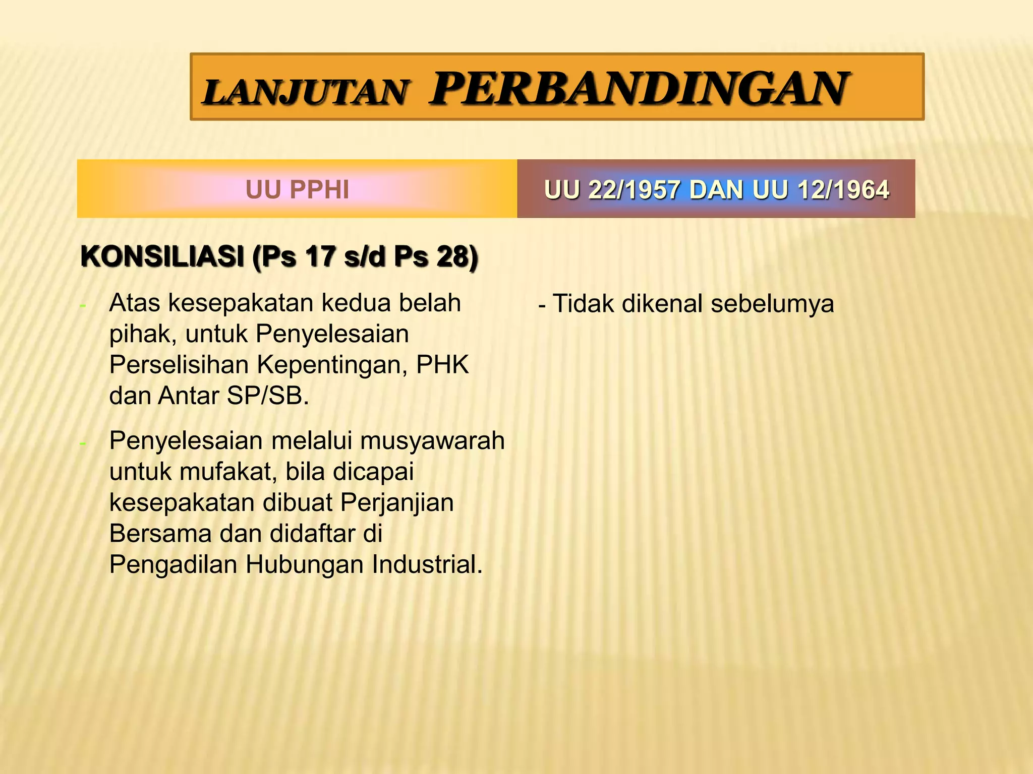 PERBEDAAN UU PPHI oleh Bagoes Soehariadji.ppt