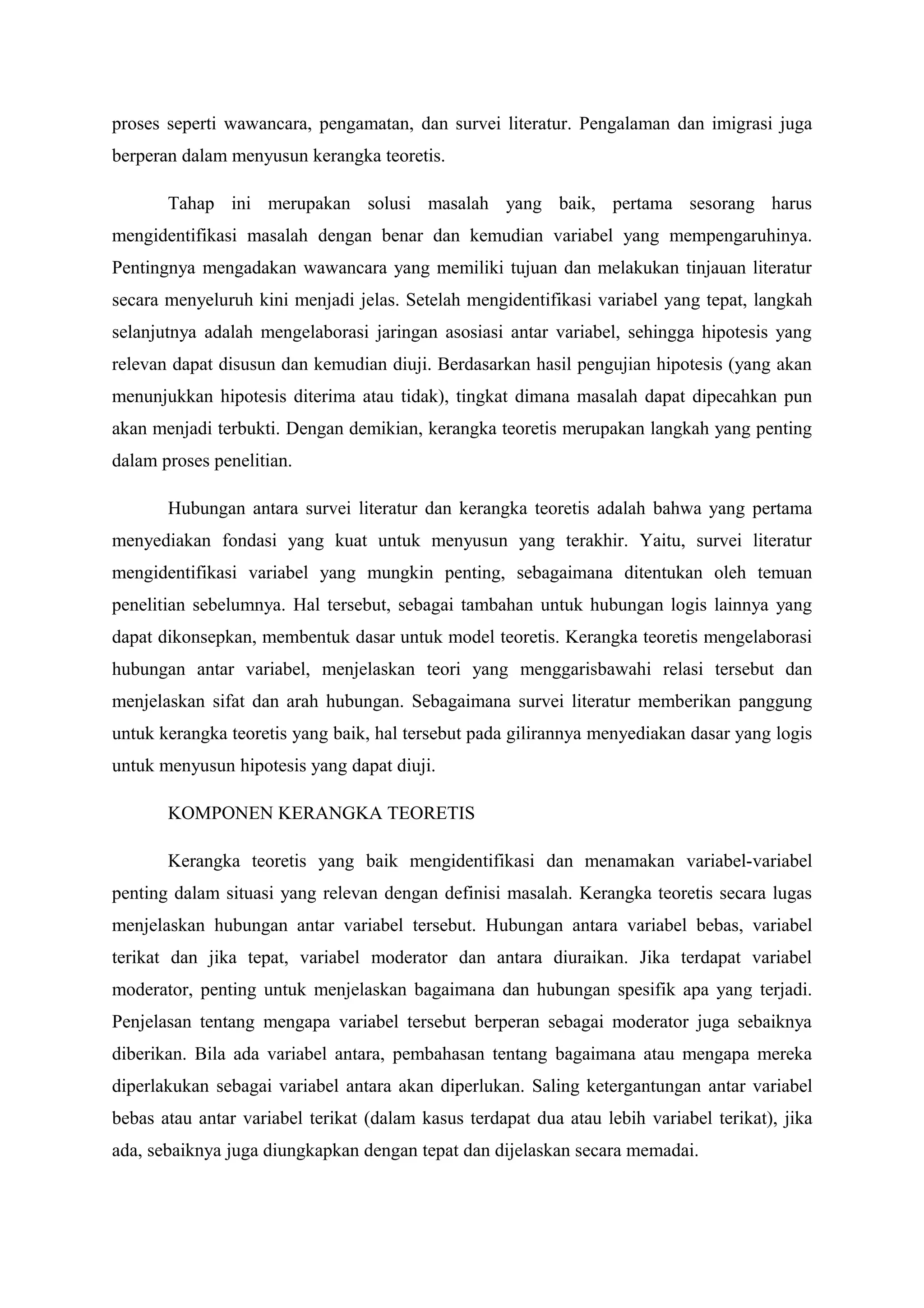 Perbedaan variabel bebas dan variabel moderating | DOC