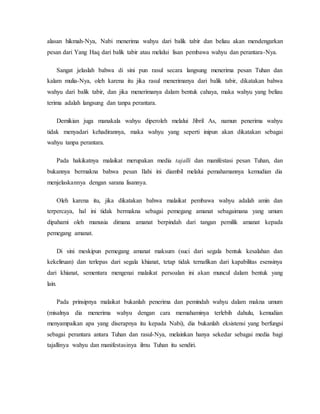 Perbedaan wahyu dan_ilham | DOCX