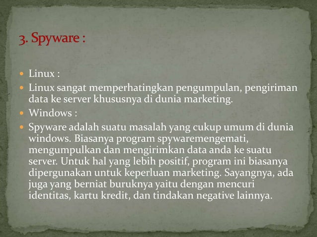 Perbedaan windows dan linux | PPTX
