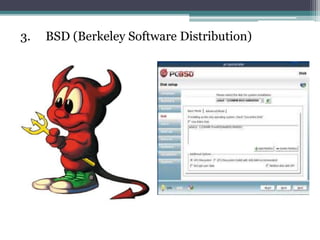 Perbedan jenis so open dan close source | PPT