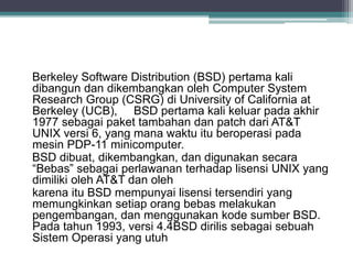 Perbedan jenis so open dan close source | PPT