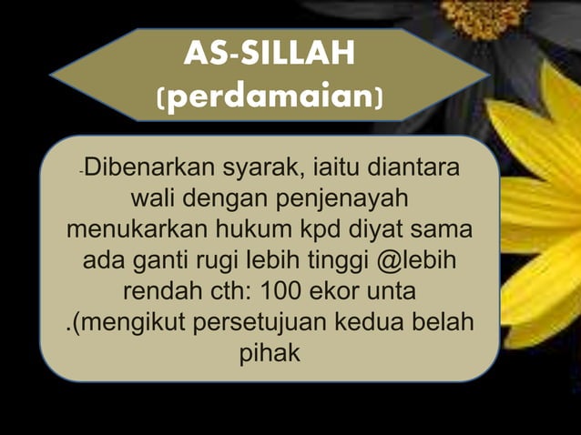 Perbezaan antara pelaksanaan qisas dan penguguran qisas | PPTX