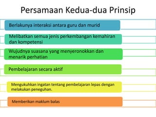 Perbezaan dan persamaan prinsip pembelajaran gagne dan ewell group ...