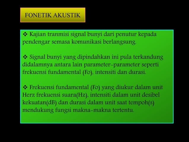 Perbezaan fonetik & fonologi | PPTX