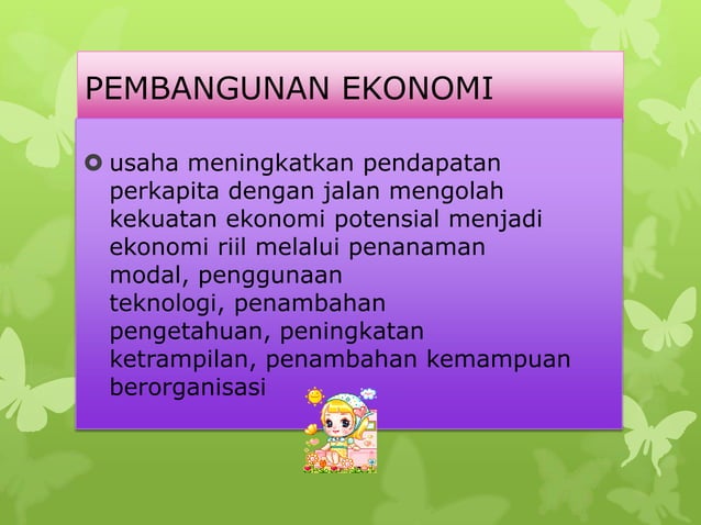 Perbezaan pertumbuhan dan pembangunan ekonomi | PPT