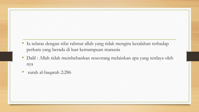 Perbuatan allah dan perbuatan hamba | PPTX