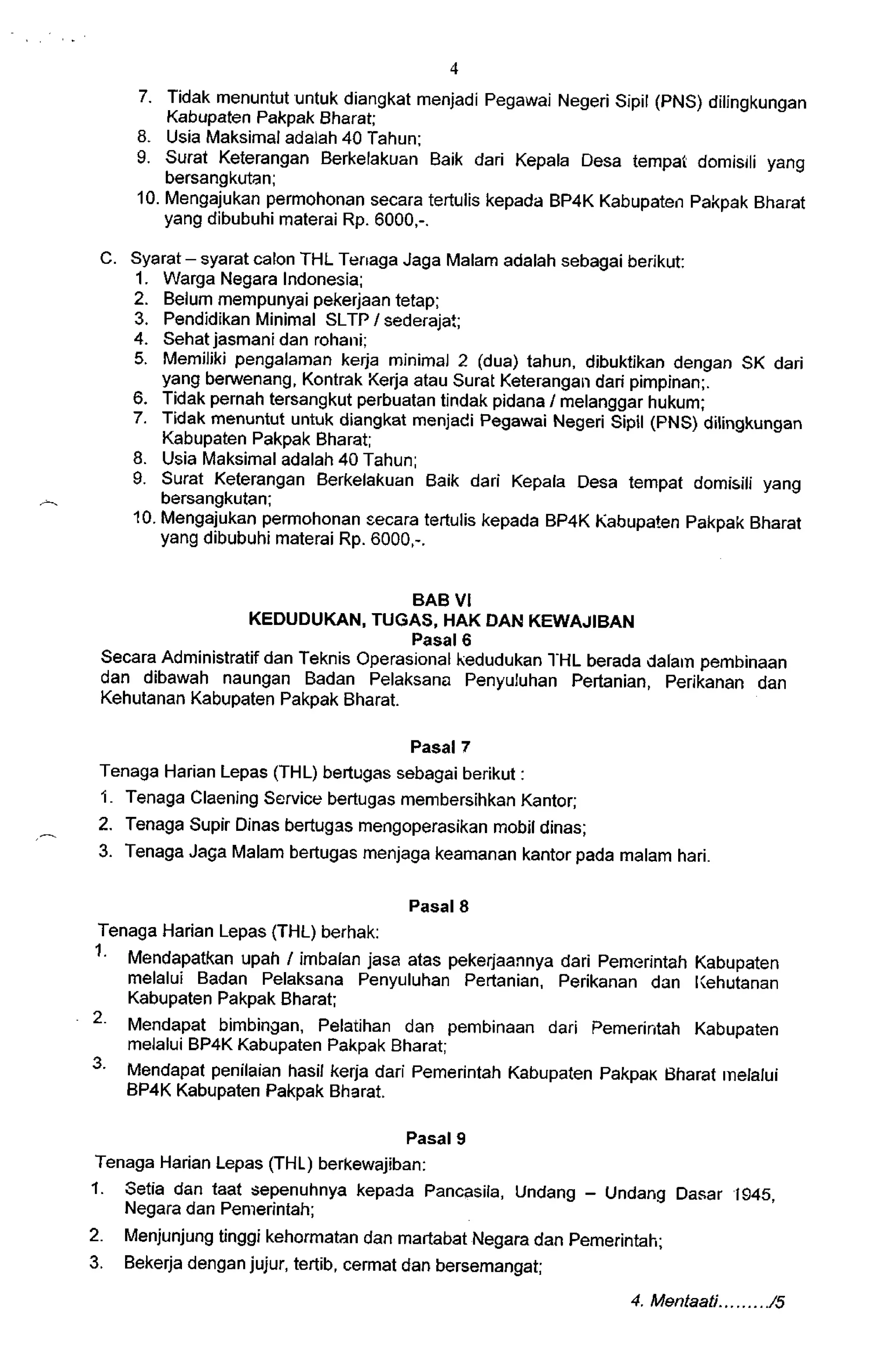 Perbup no.-10-ttg.-tenaga-harian-lepas-petugas-kebersihan-cleaning-service-supir-dinas-kab.-ppb ...