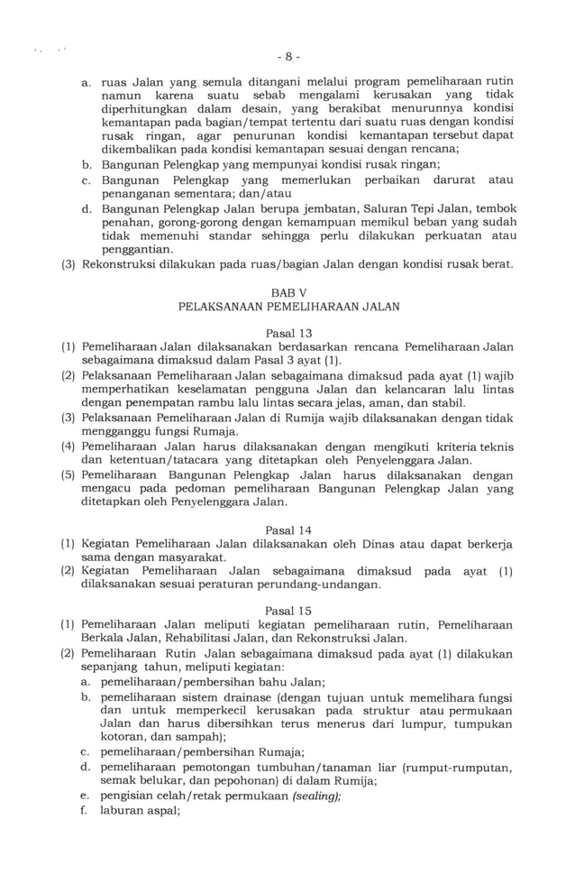 contoh Perbup 58-2021 ttg Tata Cara Pemeliharaan Jalan.pdf