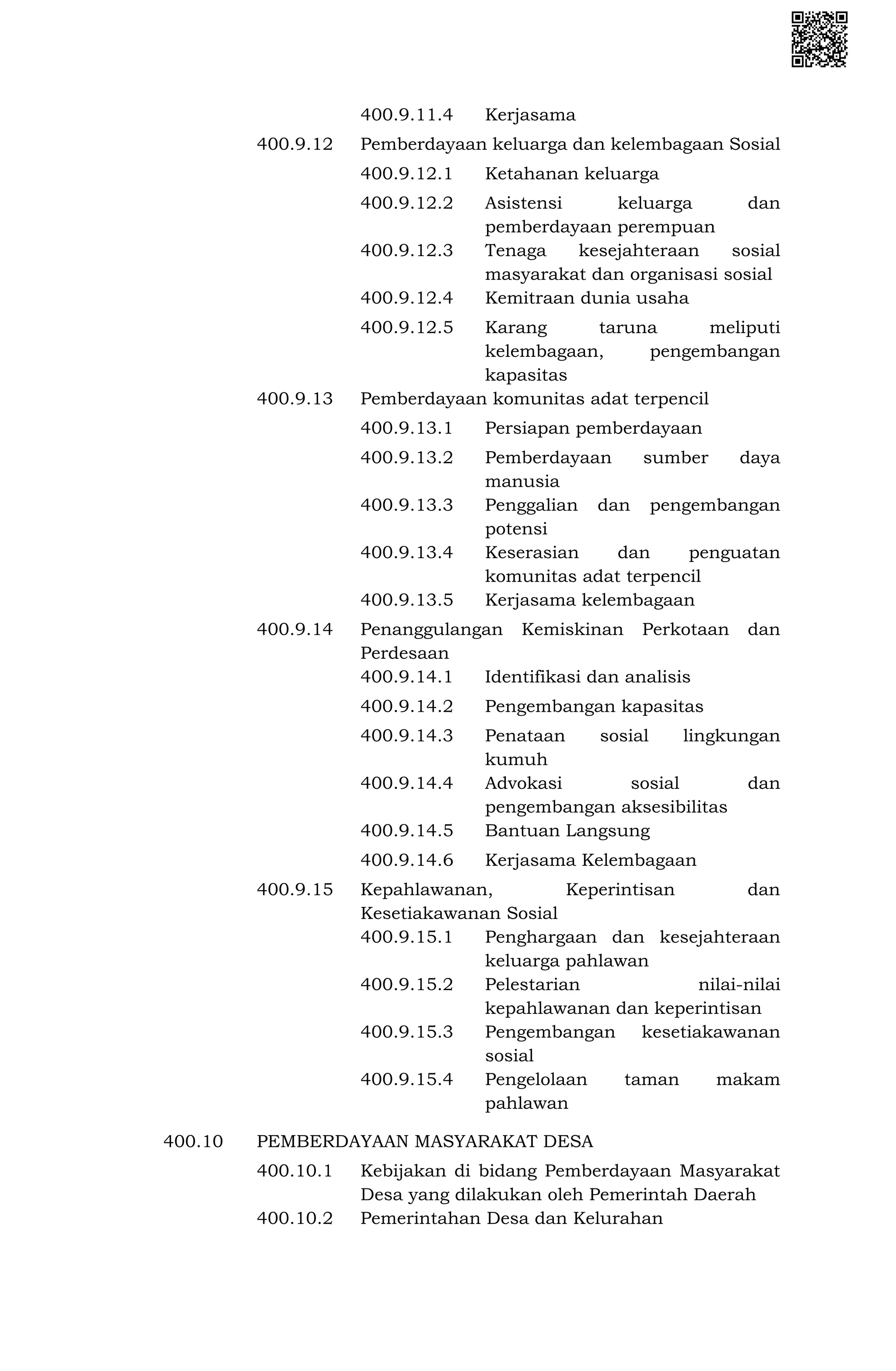 PERATURAN BUPATI TENTANG KODE KLASIFIKASI ARSIP | PDF