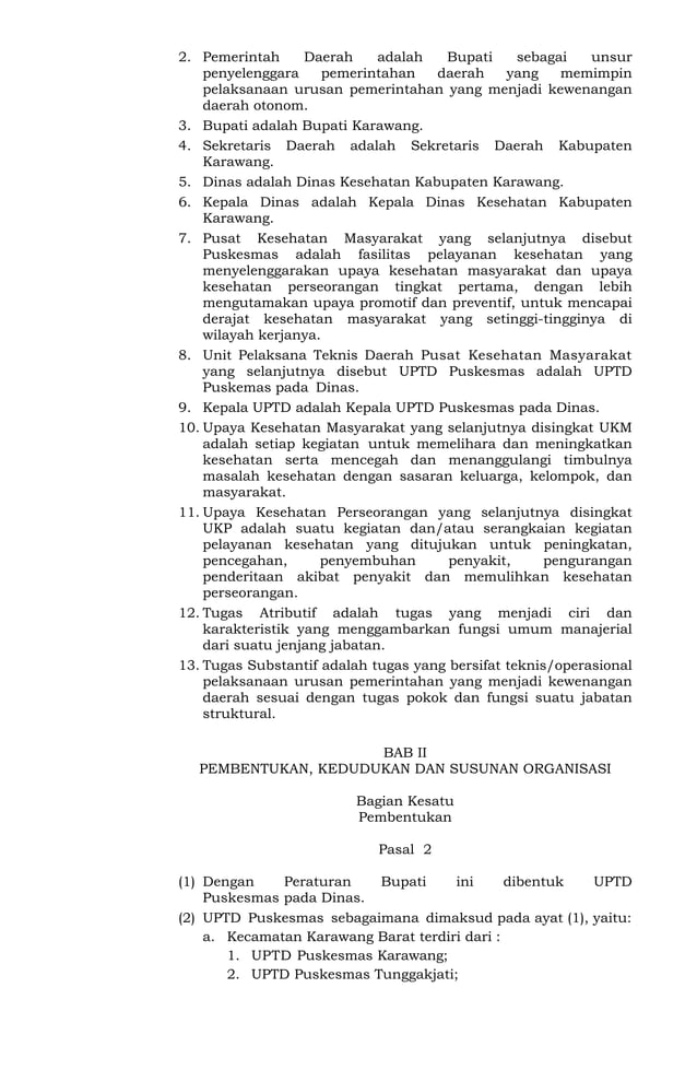 PERBUP NOMOR 69 TAHUN 2023 TENTANG UPTD PUSKESMAS.pdf