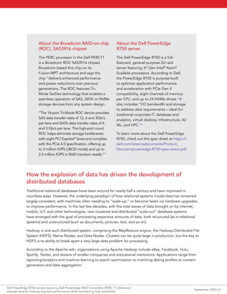 Dell PowerEdge R750 servers featuring Dell PowerEdge RAID Controllers ...