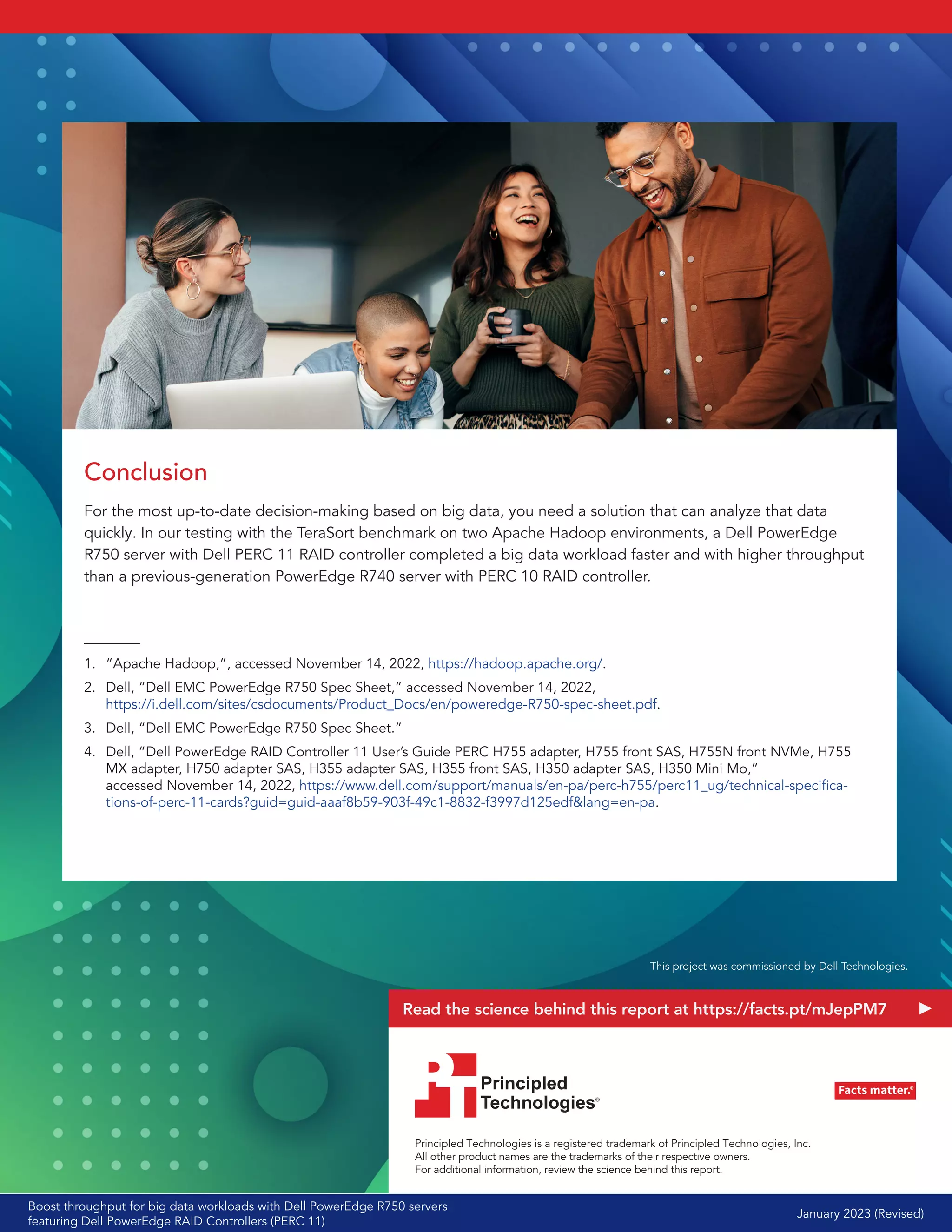 Boost throughput for big data workloads with Dell PowerEdge R750 ...