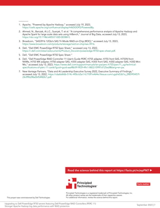 Upgrading to Dell PowerEdge R750 servers featuring Dell PowerEdge RAID ...