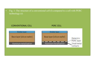 PERC(passivated emitter & rear cell) | PPTX