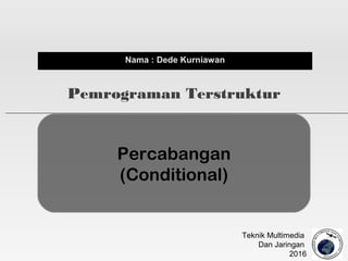 Percabangan pada pemrograman java netbeans | PPT