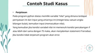 Percabangan if else di bahasa python.pptx