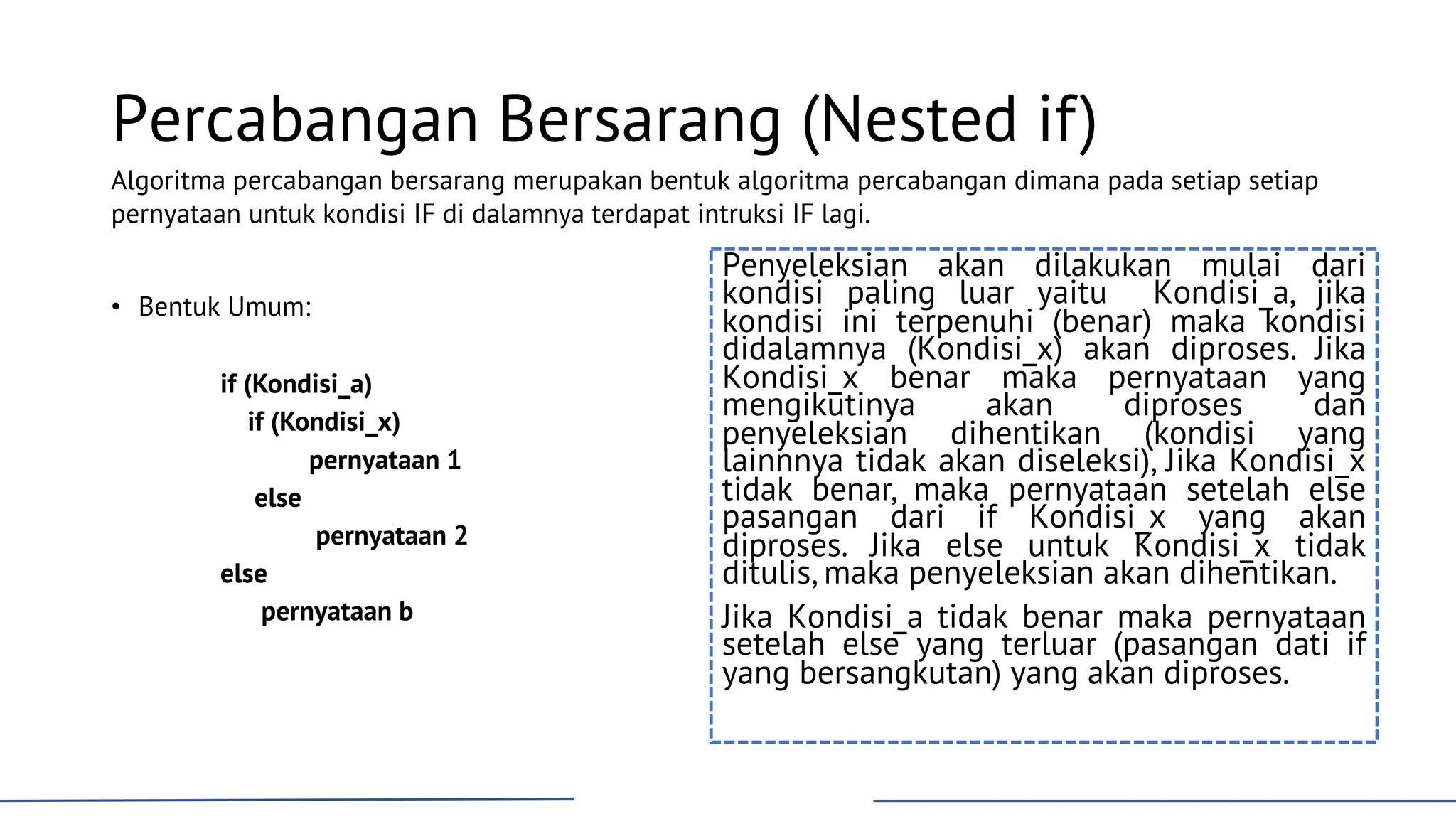 Materi Percabangan Pemorgraman dengan Bahasa C | PDF