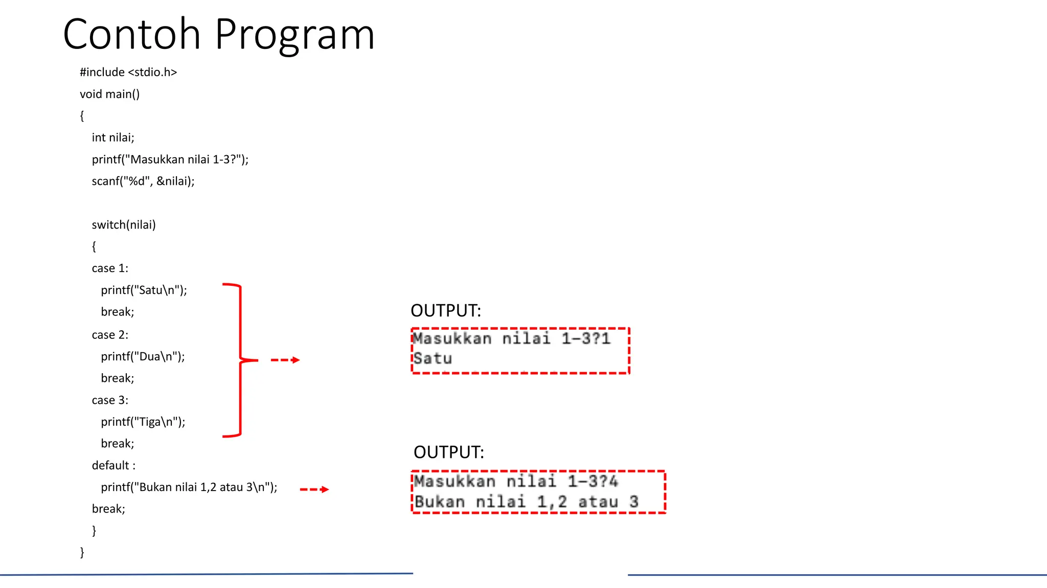 Materi Percabangan Pemorgraman dengan Bahasa C | PDF