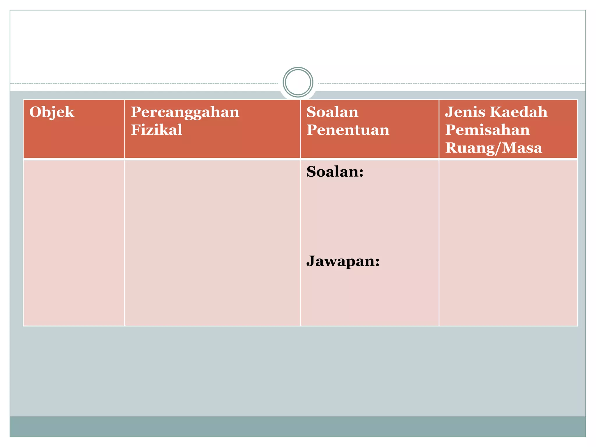 Percanggahan fizikal | PPTX