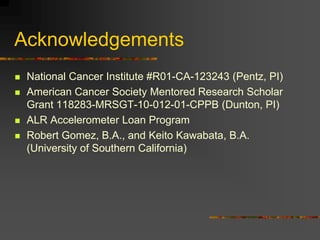 Combinations of Perceived Built Environmental Factors - A Decision Tree ...
