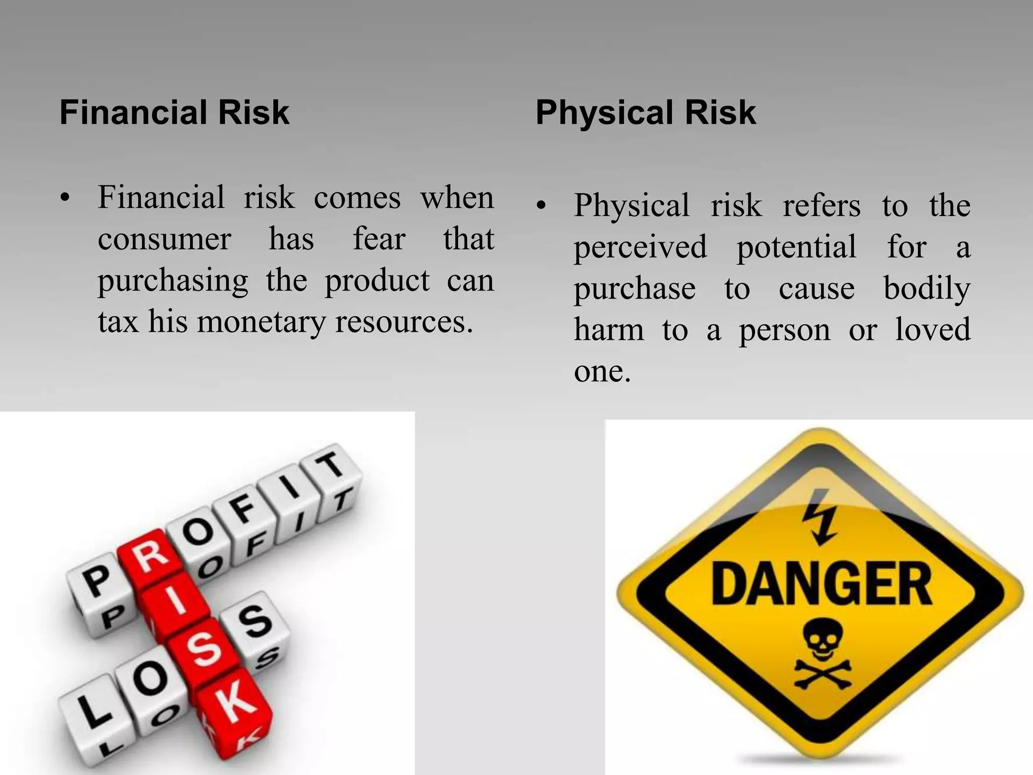 Perceived risk & zone of tolerance | PPT
