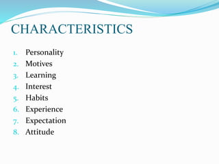 Perceiver, perceived and perception process | PPT