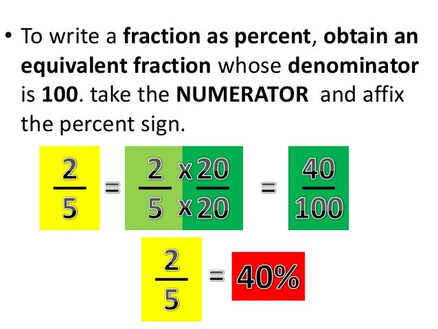 How Do I Write A Percent As A Fraction How Do I Write A Percent As A Fraction