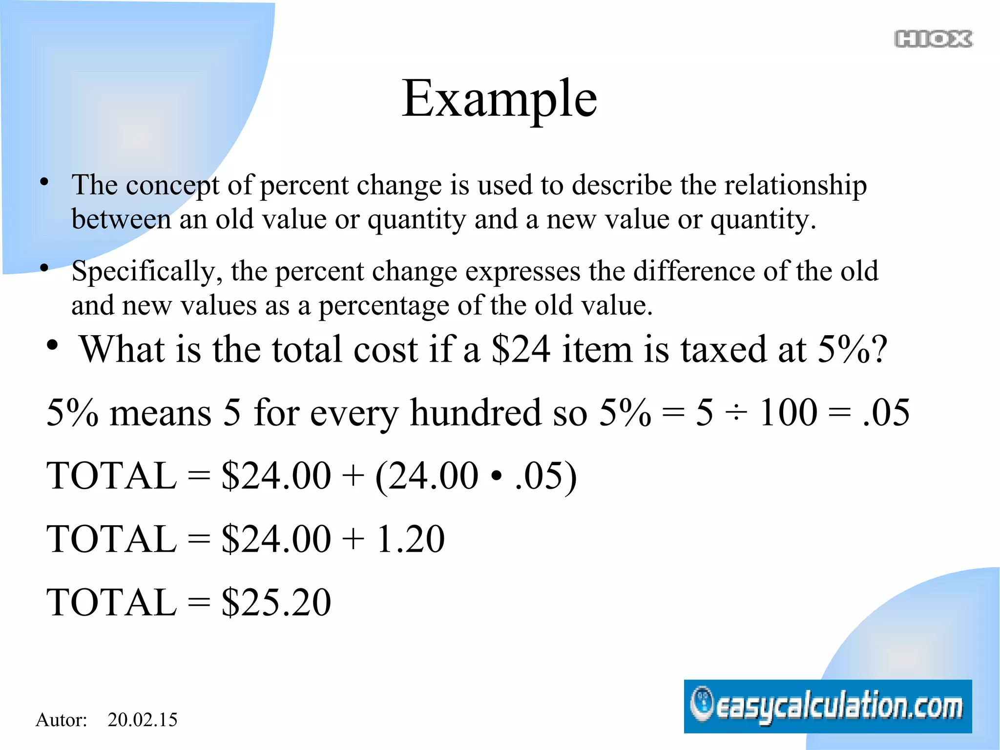 Percentage Difference Calculator | PPT | Coupons and Discounts | Shopping