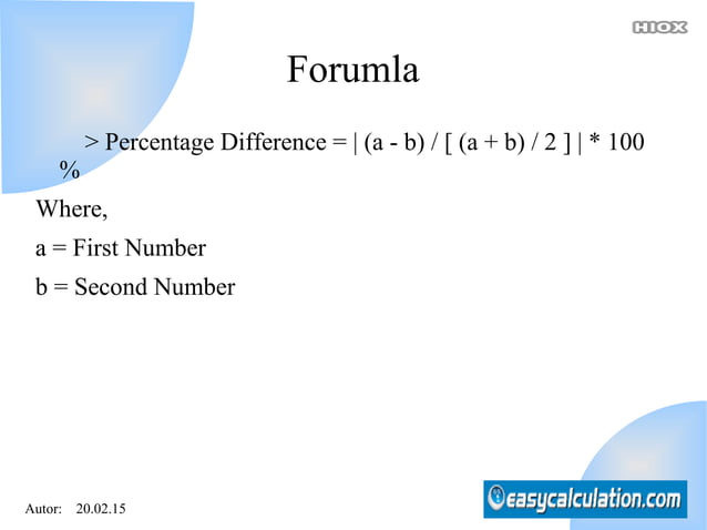 Percentage Difference Calculator | PPT | Coupons and Discounts | Shopping