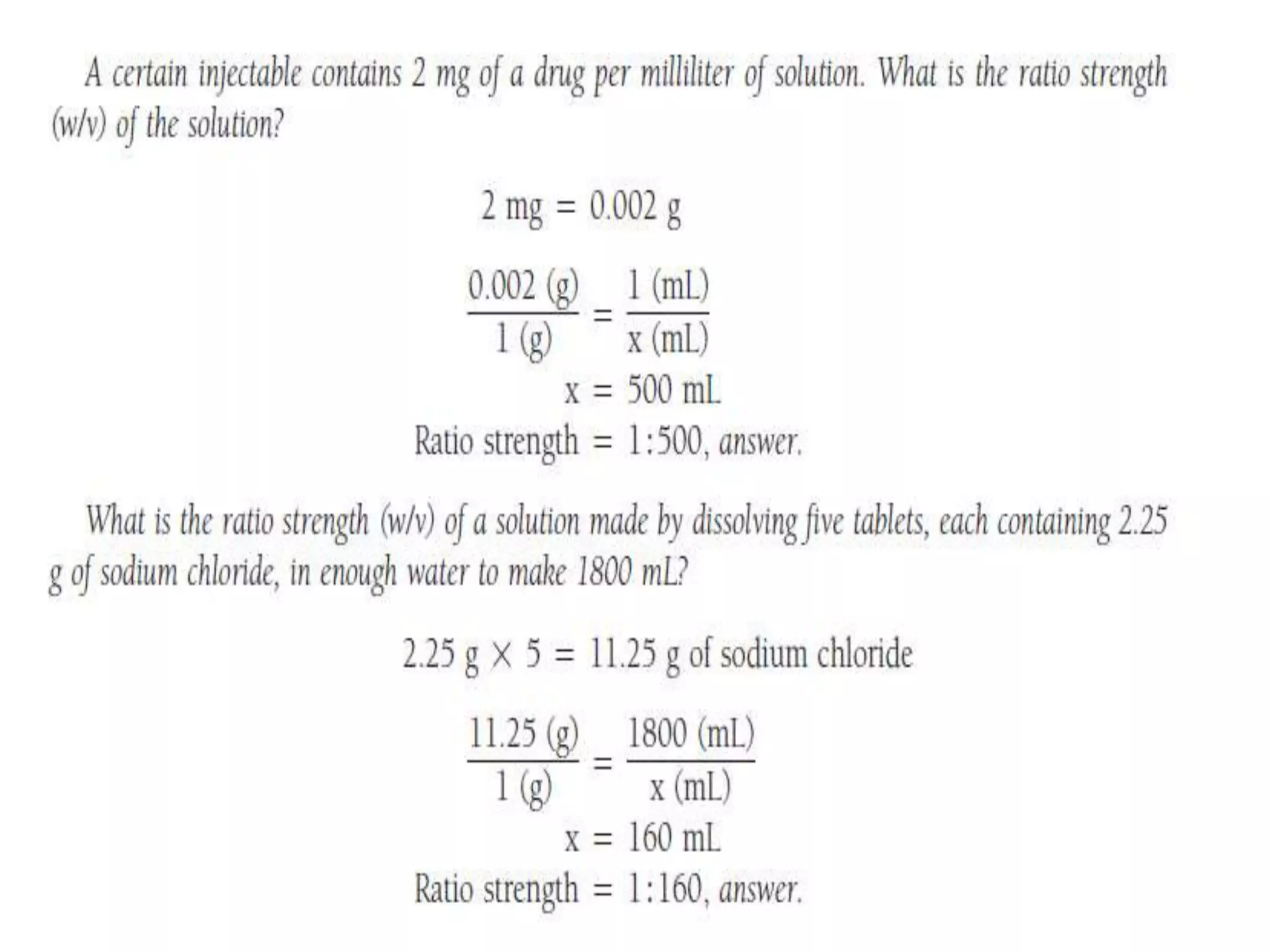 Percentage and ratio strength | PPTX