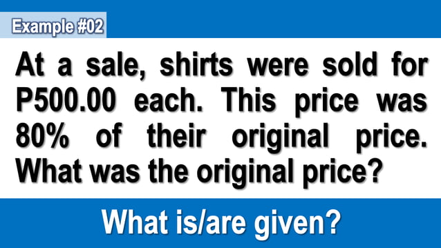 Percentage, Base, and Rate | PPTX