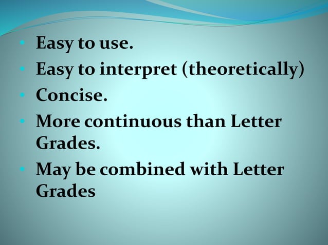 Percentage grading | PPT