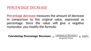 MATH 7 PERCENTAGE INCREASE AND DECREASE.pptx
