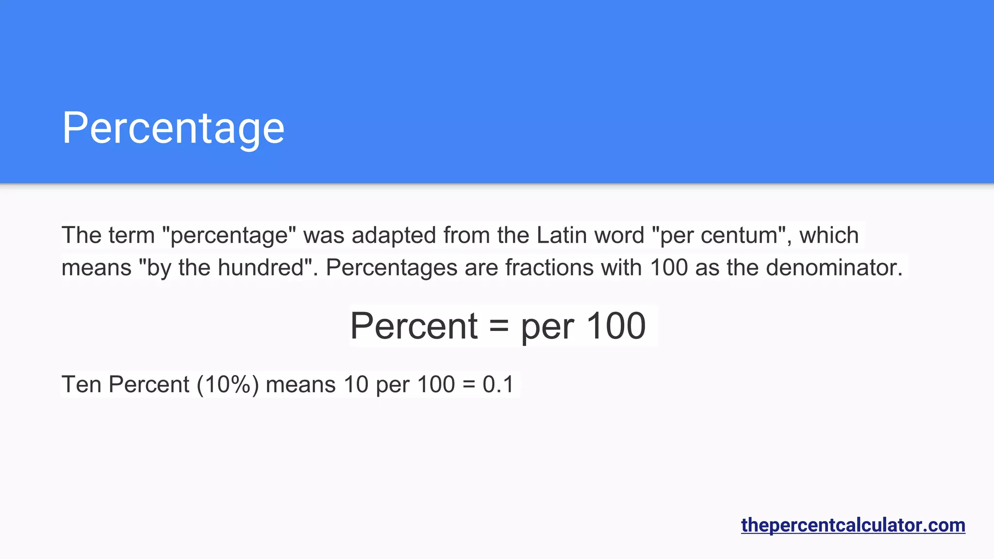 Percentage (%) is Easy.pptx