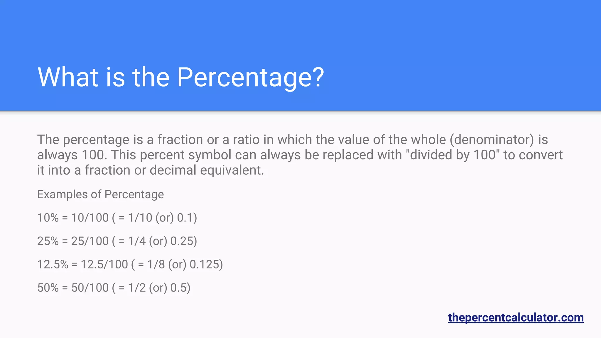 Percentage (%) is Easy.pptx